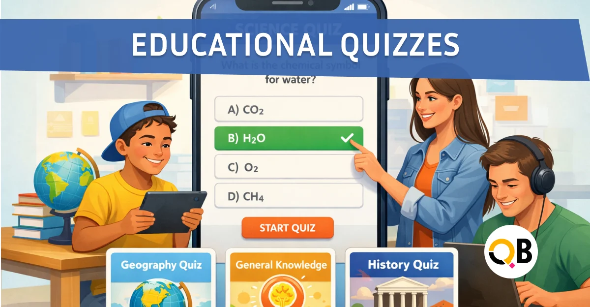Educational Quizzes, Free Online Trivia & Learning