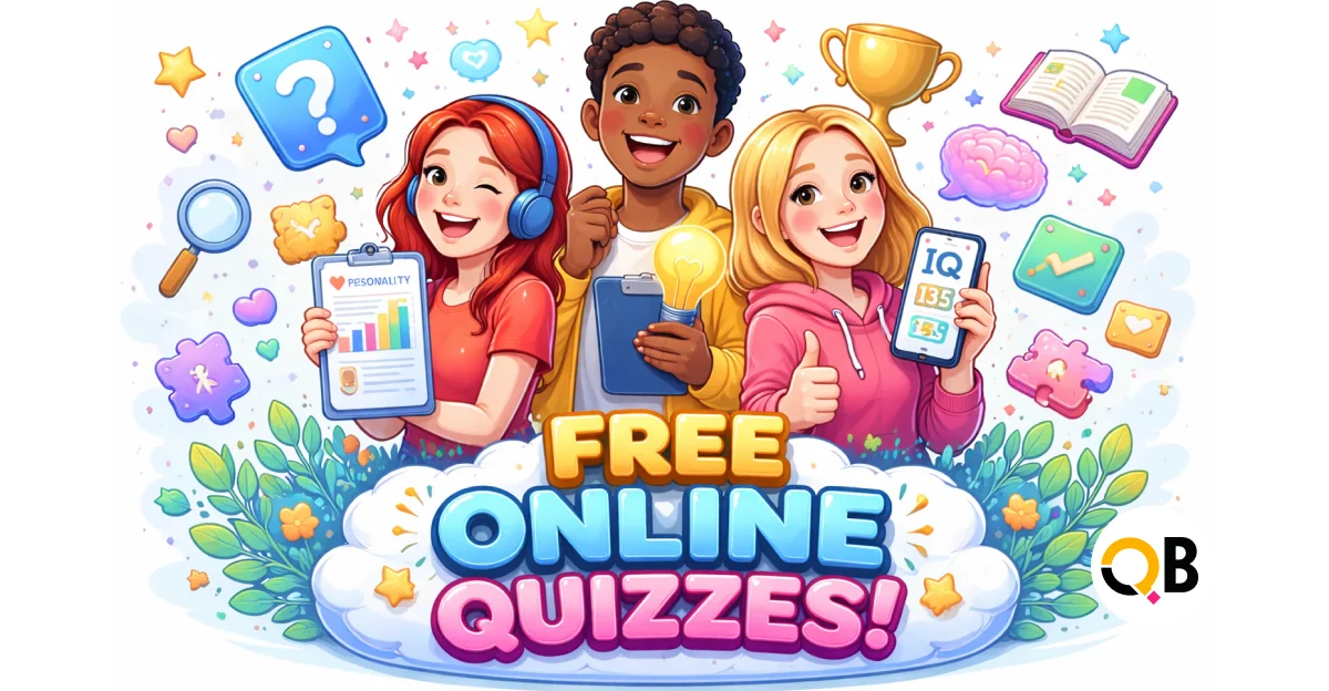 Free Online Quizzes, Personality Tests & IQ Tests - Quizbombs